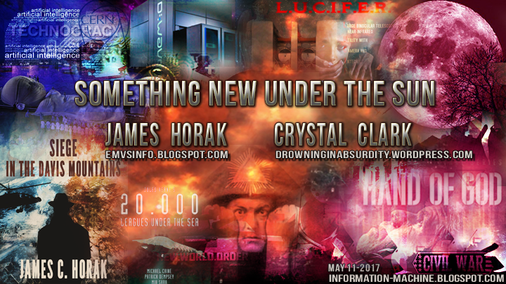 SOMETHING NEW UNDER THE SUN: Crystal Clark interviews James Horak, May ...
